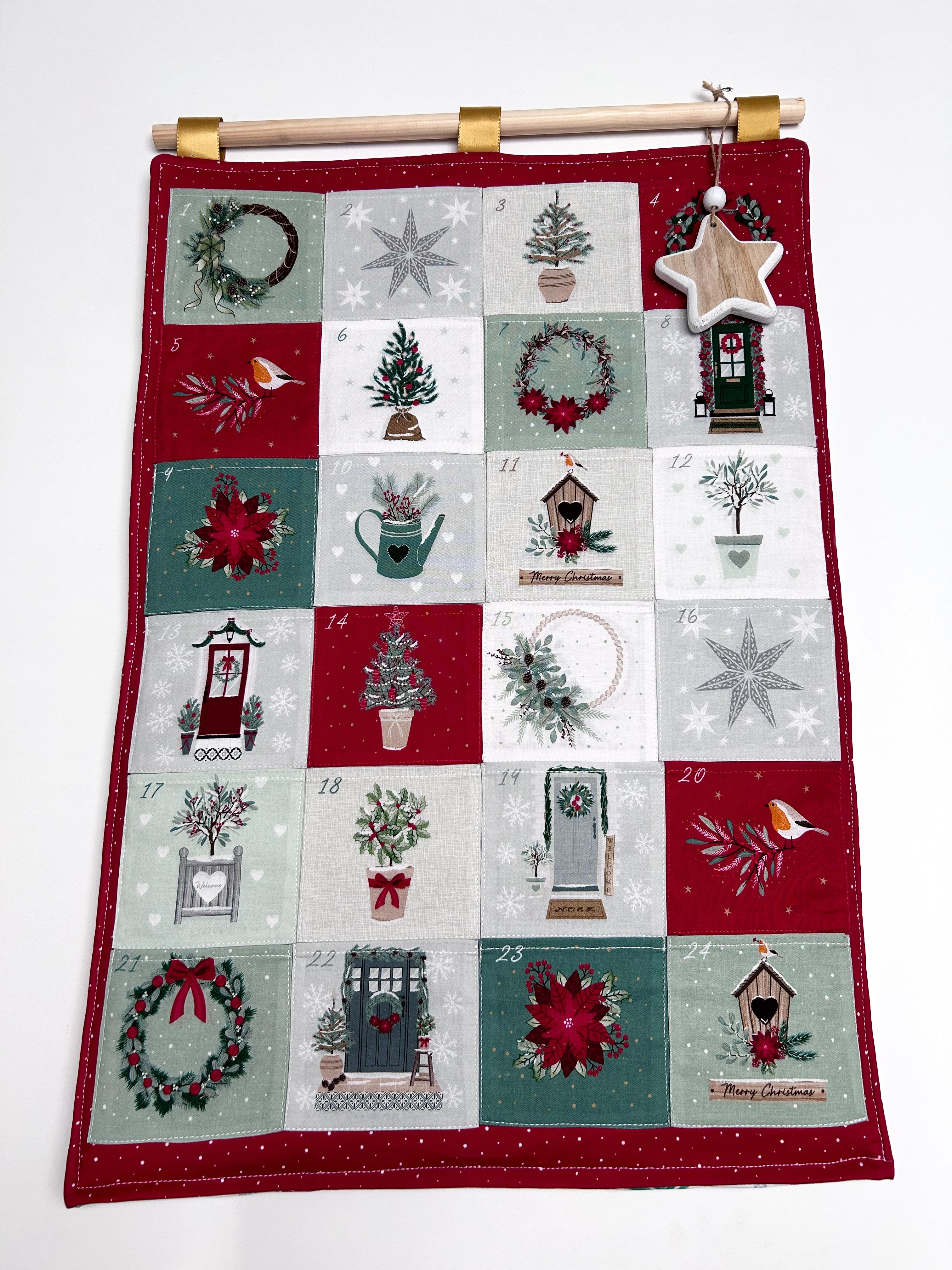 Festive Robin Advent Calendar – Petite Lamb